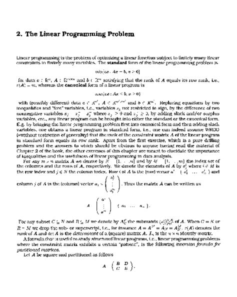 importance of linear programming