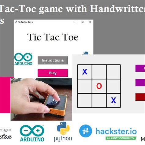 tic tac toe game with tinyml based digit recogniti