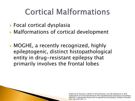 Mild Malformation Of Cortical Development With Oligodendroglial Hyperplasia And Epilepsypptx