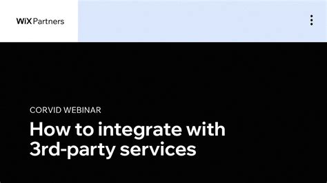 Integrate With 3rd Party Services Corvid By Wix Youtube