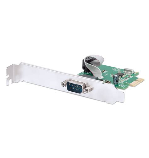 Scheda PCI Express Seriale Porta DB M ICC X PCI SER Manhattan