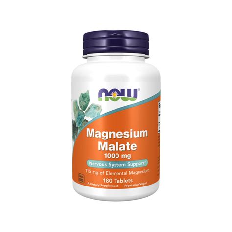 Magnesium Malate Supplement Nervous System Support