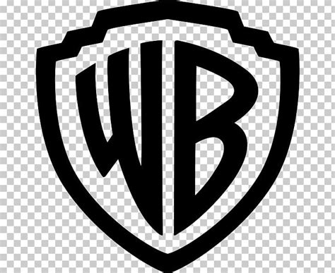 Warner Bros Logo Wordmark Film Png Clipart Black And White Brand