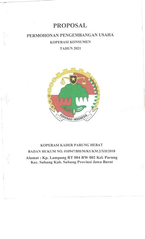 Detail Contoh Proposal Ukm Koleksi Nomer 34