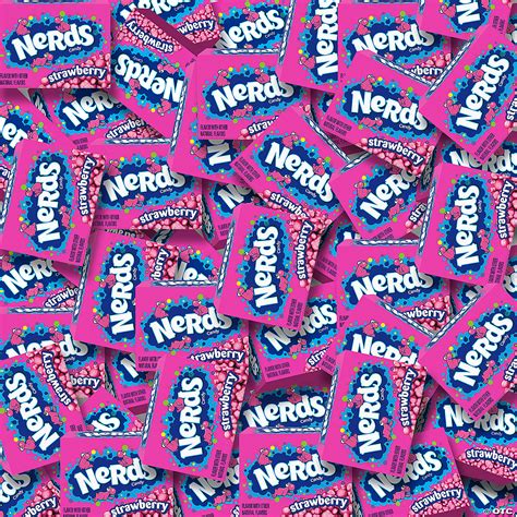 37 6 Lb Bulk 1134 Pc Strawberry Nerds® Mini Size Candy Boxes