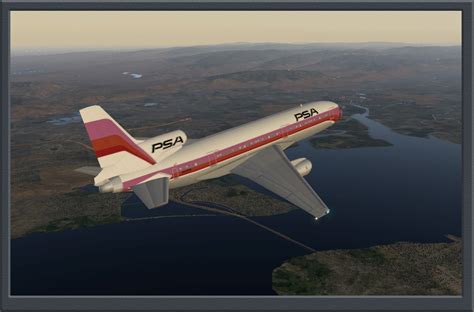 Pacific Southwest Airlines Psa Skin For Lockheed L 1011 Tristar