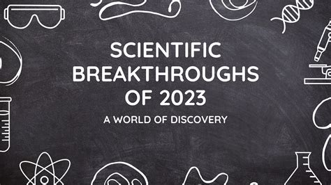 Exploring The Astonishing Scientific Breakthroughs Of 2023 By Isra