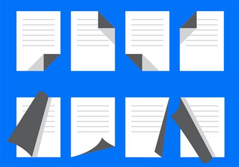 Page Turn Vector Art Icons And Graphics For Free Download