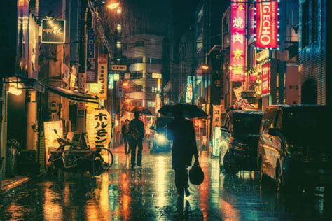 Rain City Wallpapers Top Free Rain City Backgrounds Wallpaperaccess