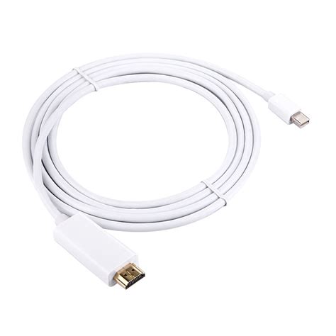 Long Mini DisplayPort To HDMI Adapter Cable M