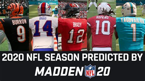 How Madden Predicts The 2020 Nfl Season Super Bowl 55 Winner With