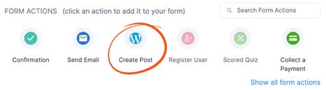 Create Posts Pages And Custom Posts Formidable Forms