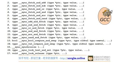 Gcc内置原子操作sync系列函数简述及例程 知乎 Gcc内置原子操作sync系列函数简述及例程 知乎