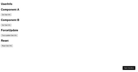 A Cached Request Codesandbox