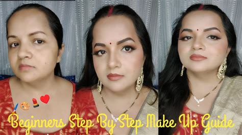 Step By Step Makeup Tutorial Guide For Beginners Very Easy Eyemakeup