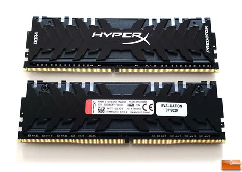 HyperX Predator RGB GB DDR MHz Dual Channel Memory Kit Review Legit Reviews