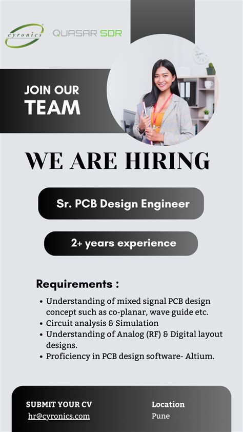 priti bakshi on linkedin hiring pcb designengineer quasar pcblayout