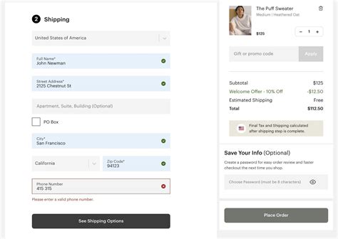 How To Improve Validation Errors Baymard Institute