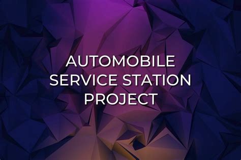 automobile service station project in python with source code