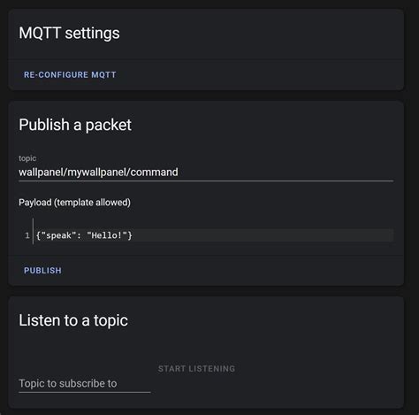 How To Listen To Mqtt Topic Under Dev Tools Configuration Home Assistant Community