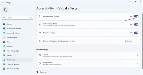 Quick Ways To Always Show Scrollbars On Windows