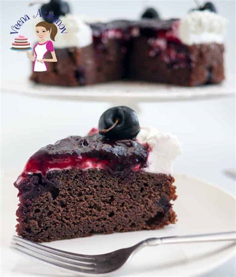 Cherry Chocolate Cake From Scratch Gyrs