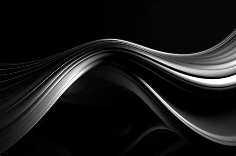 Premium Photo Abstract D Flowing Curves Background Design