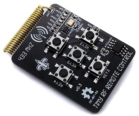 GitHub Wagiminator ATtiny TinyRemoteRF RF Remote Control