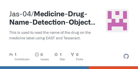 Github Jas 04medicine Drug Name Detection Object Recognition Using Deep Learning Based Ocr