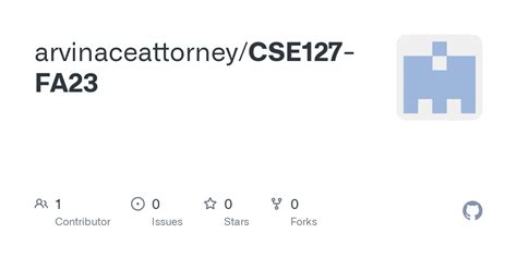 Github Arvinaceattorney Cse127 Fa23