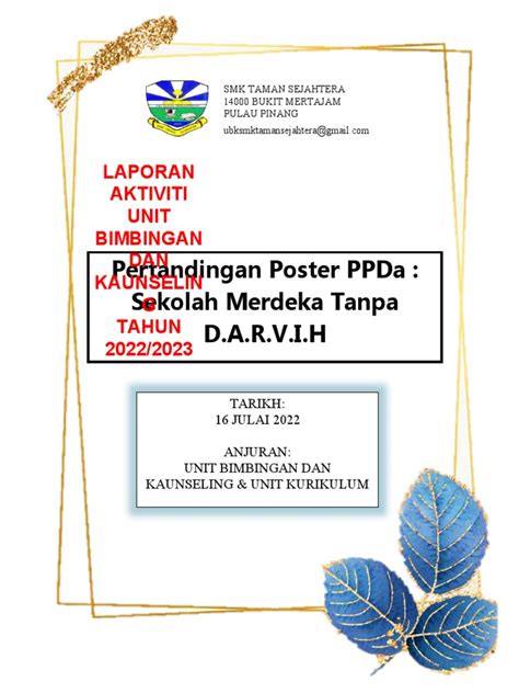 Pertandingan Poster Ppda Pdf