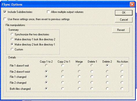Fsync Program To Synchronize Windows Directories