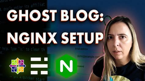 How To Configure Nginx For Self Hosted Ghost Blog Youtube