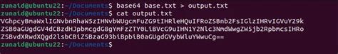 如何在 Linux 上编码或解码 Base64 字符串