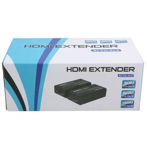 Hdmi Extender Port Pvc Material Black Color Durable Pvc Jacket For Enhanced Connectivity And