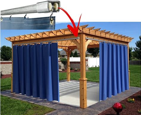 Outdoor Gazebo Curtains With Hooks At Melissa Clayton Blog