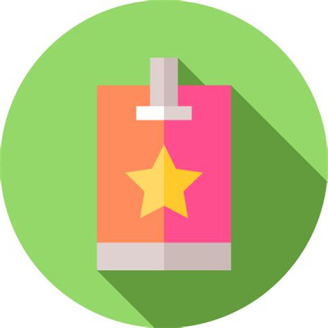Vip Pass Flat Circular Flat Icon Vip Pass Flat Circular Flat Icon