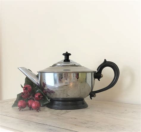 Art Deco Chrome Teapot At Xavier Mccomas Blog