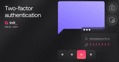 How To Protect Your Apps With 2fa Authentication Appwrite Posted On