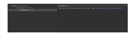 write test progress to the console with nunit