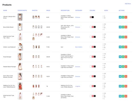 E Commerce Web Admin Panel Instamobile
