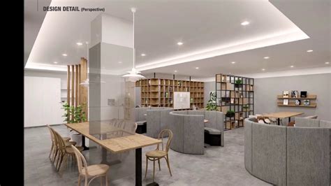 북카페 디자인 휴게실인테리어 로비공간 미팅룸공사 Youtube