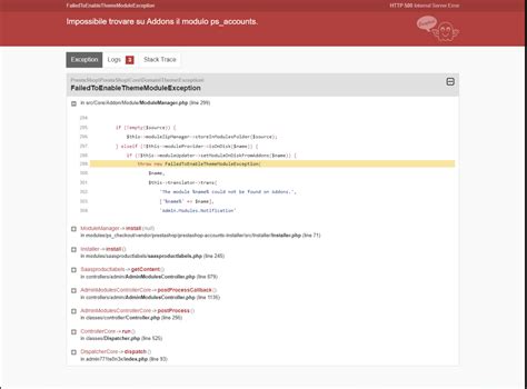 Ps Accounts Error On Installing Our Module Addons Modules And Themes Developers PrestaShop