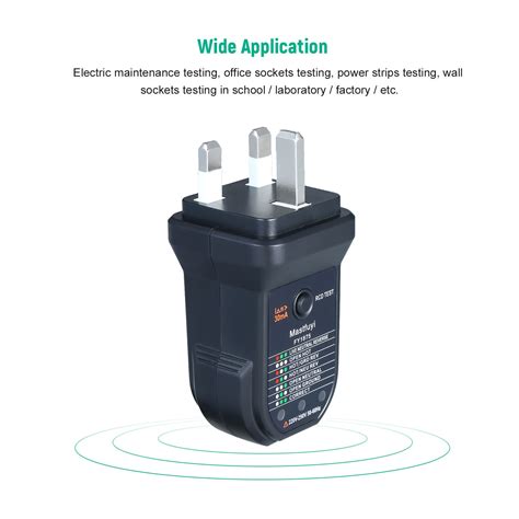 Rcd Electric Socket Tester Automatic Neutral Live Grandado