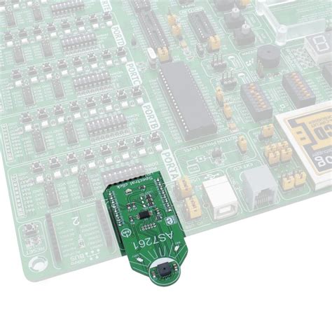 spectral click as7261 color and spectral sensor board mikrobus™