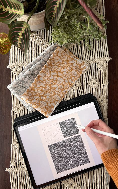 the stages of designing a pattern collection liz kohler brown