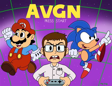 Avgn Title Screen By Slysonic On Deviantart