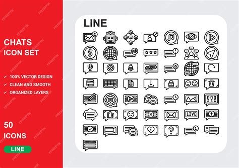 Premium Vector Chat Icons With White Background Free Vector