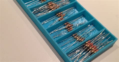 Arduino Starter Kit Resistor And Diode Box By Danielyc Download Free STL Model Printables Com