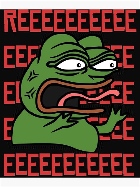 Pepe The Frog Reeee Rare Dank Memes Classic T Shirt Art Print For